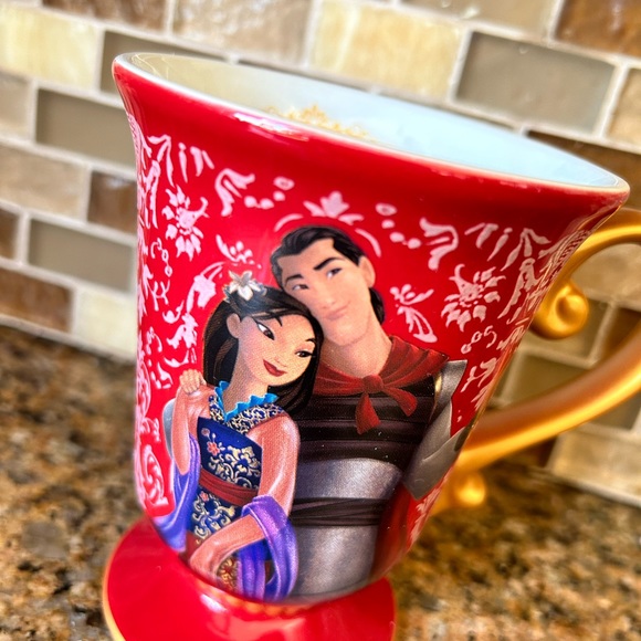 Other | Disney Mulan Designer Fairytale Couple Mug | Poshmark